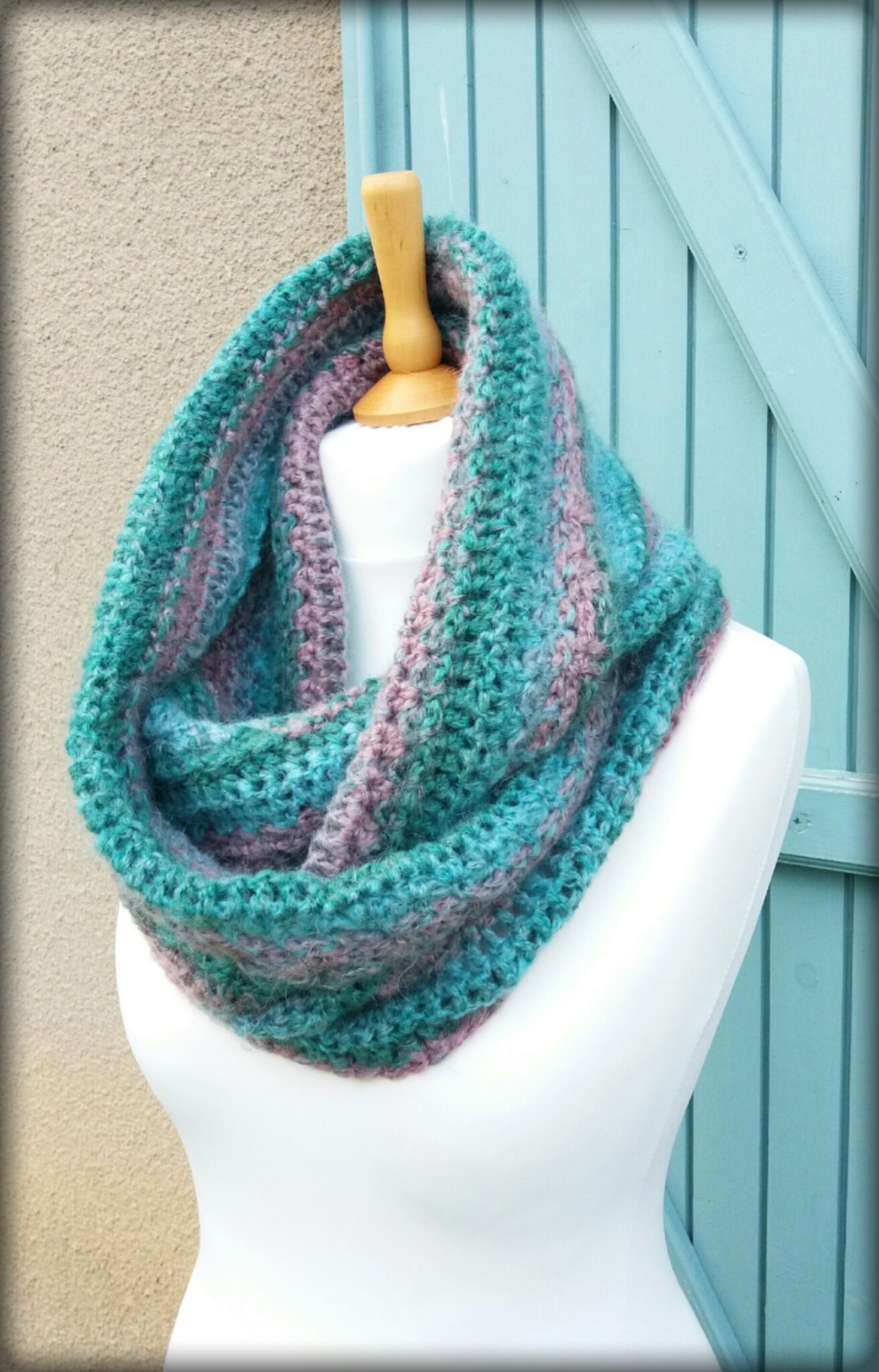 Aurora Crochet Snood - Free Pattern — Fibre and Folk • Crochet Knitting ...